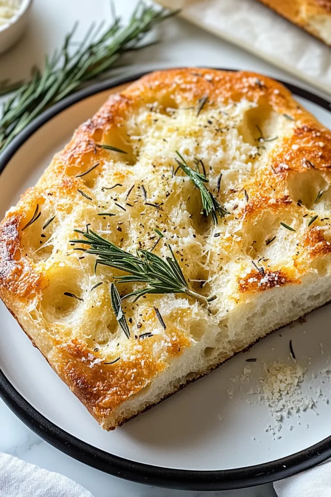 Rustic Rosemary Parmesan Bread – Food Recipe Usa