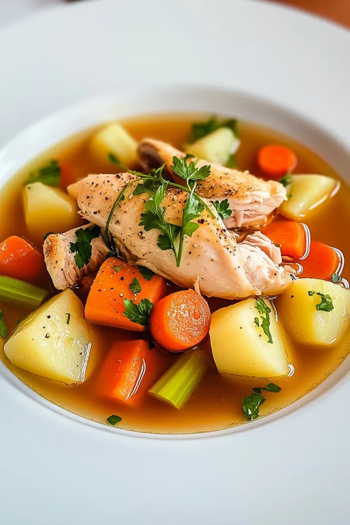 Chicken Soup with Potatoes – Food Recipe Usa