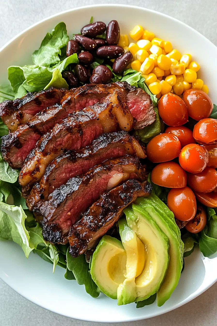Smoky Grilled Cowboy Salad with Tangy Dressing – Food Recipe Usa