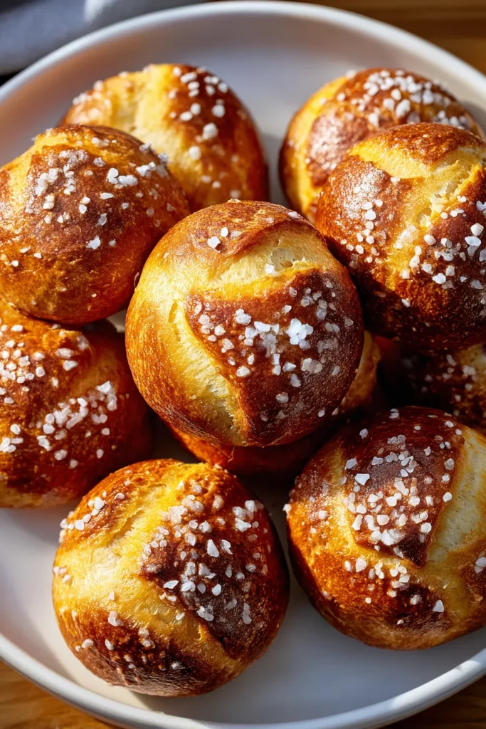 Warm Soft Baked Pretzel Bites – Food Recipe Usa