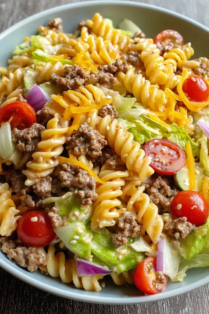 Big Mac Pasta Salad – Food Recipe Usa