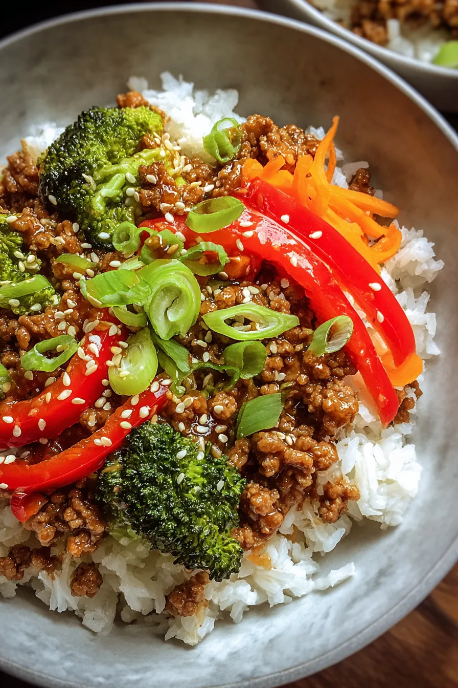 Ground Turkey Teriyaki Rice Bowls – Food Recipe Usa