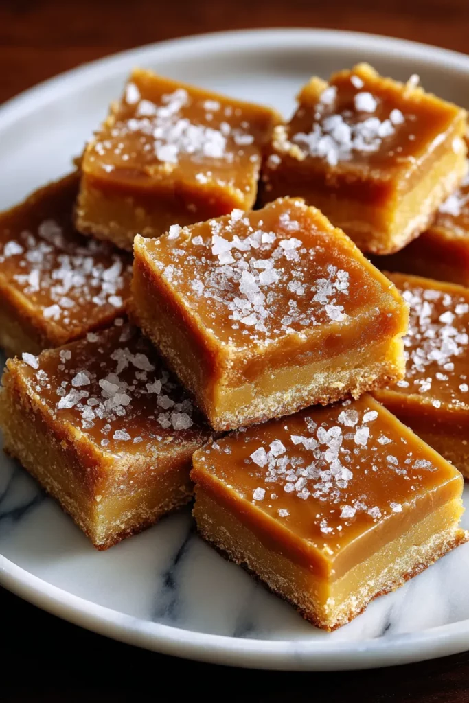 Salted Caramel Butter Bars – Food Recipe Usa