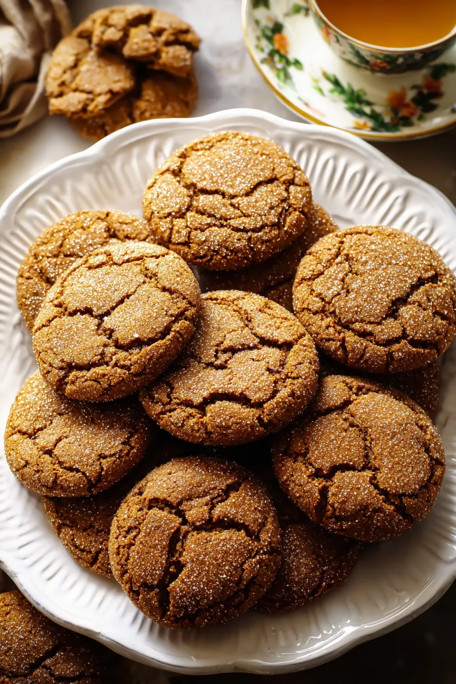 Chewy Chai Spiced Molasses Cookies – Food Recipe Usa