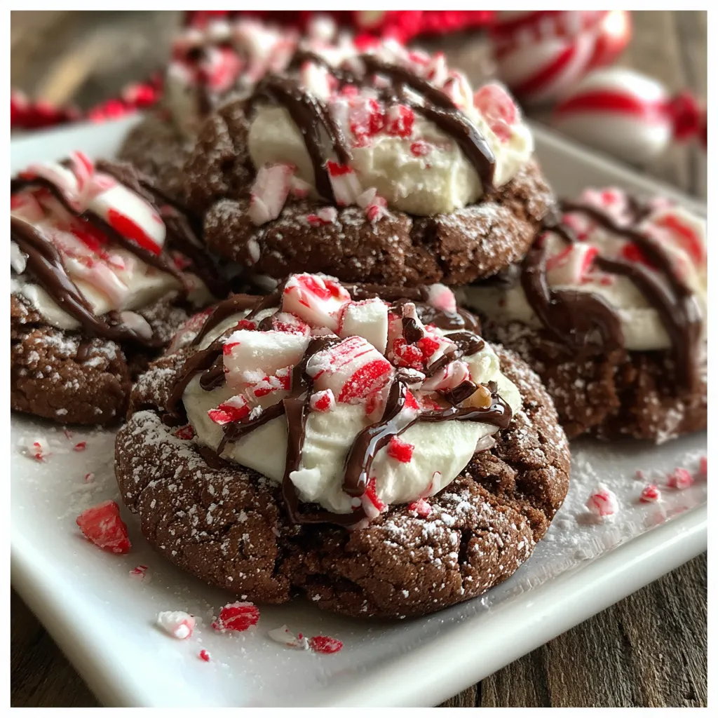 Peppermint Chocolate Blossom Cookies – Food Recipe Usa
