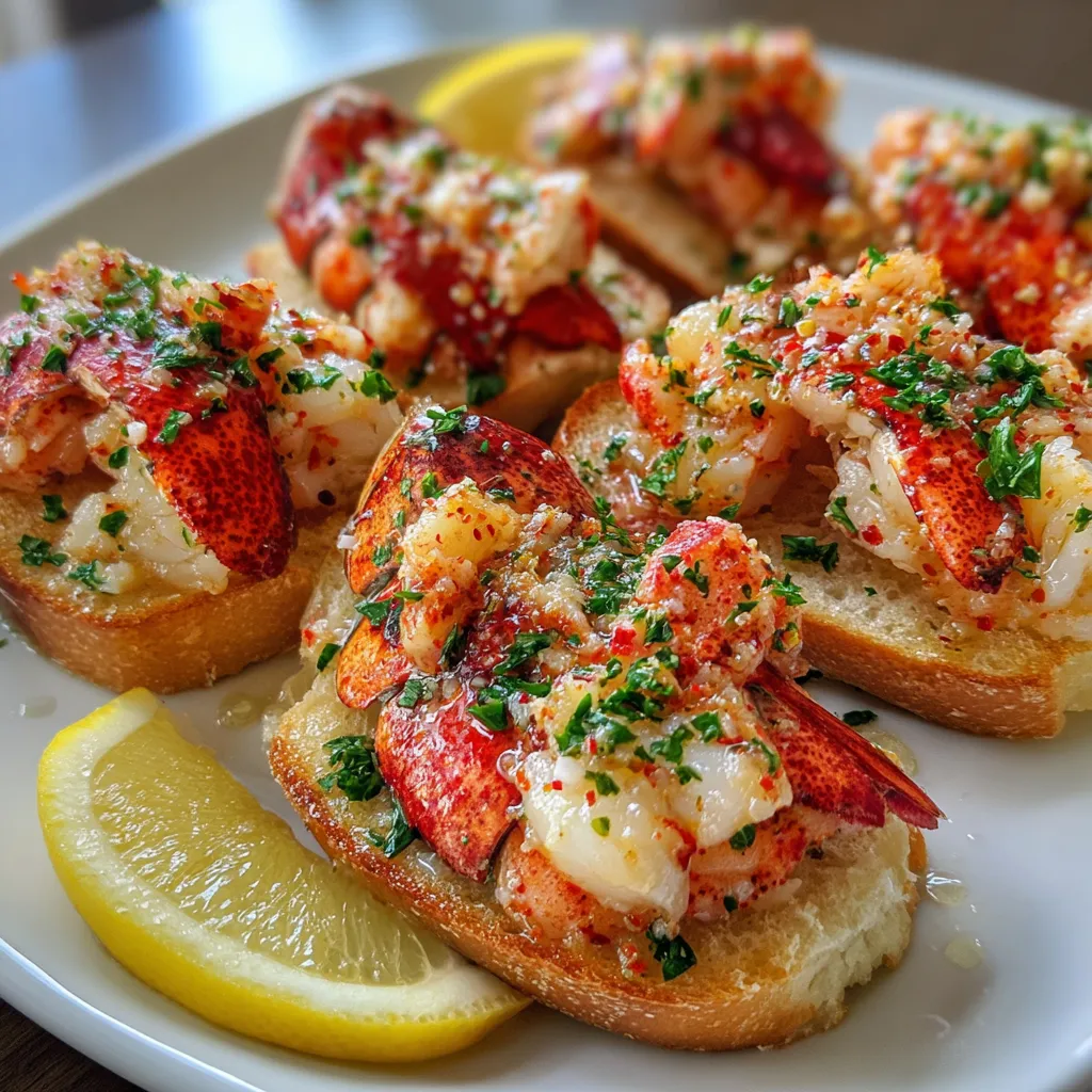 Luxurious Lobster Bites in Aromatic Garlic Butter Sauce – Food Recipe Usa